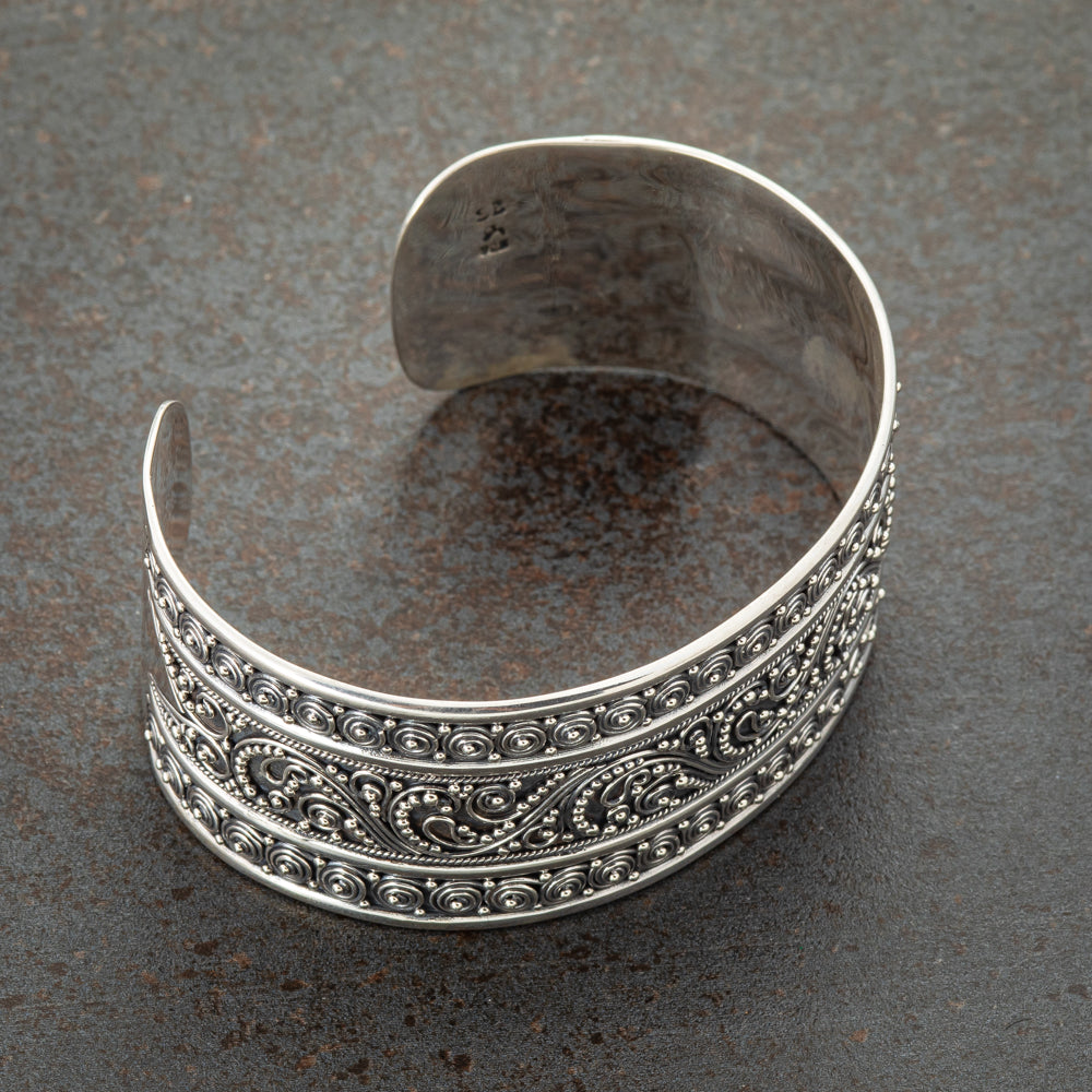 Ancient Greek Cuff | Great Gift For Men – Old World Steel