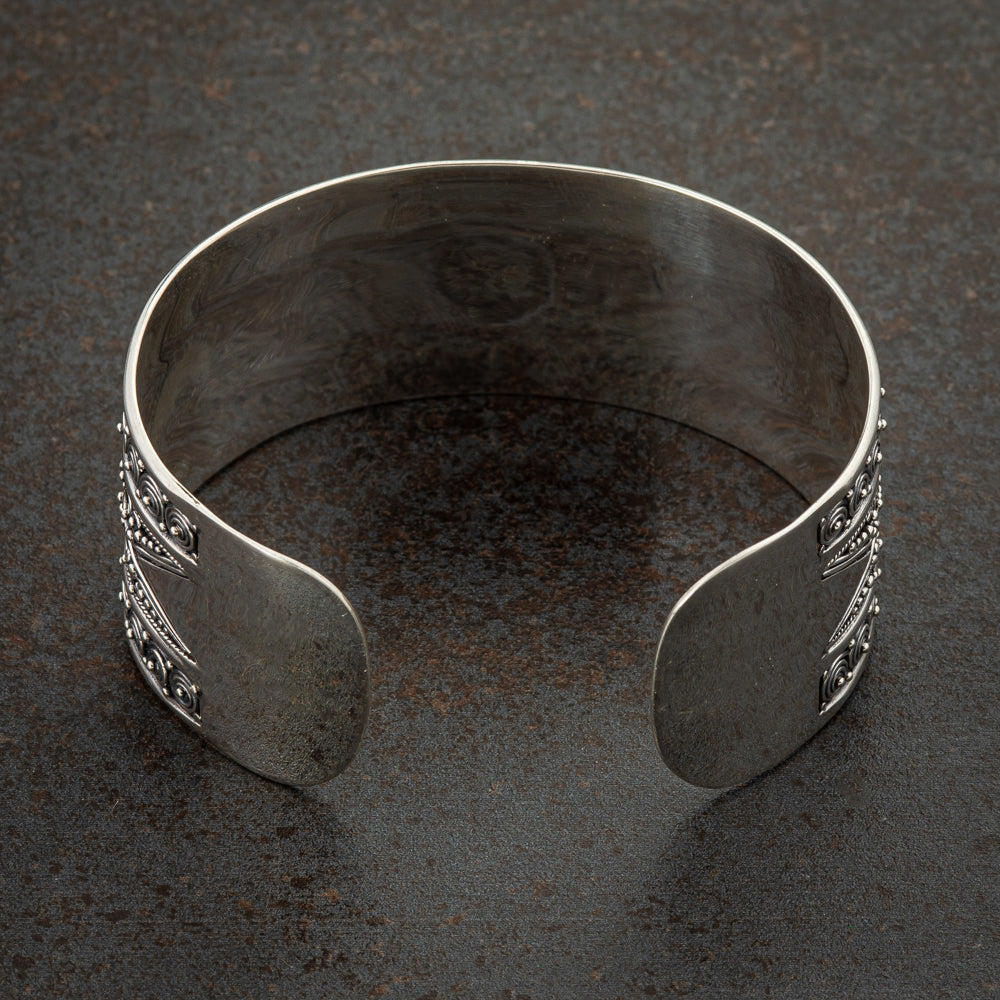 Ancient Greek Cuff | Great Gift For Men – Old World Steel