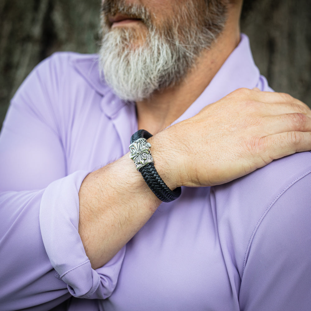 Calix Bracelet | Old World Steel