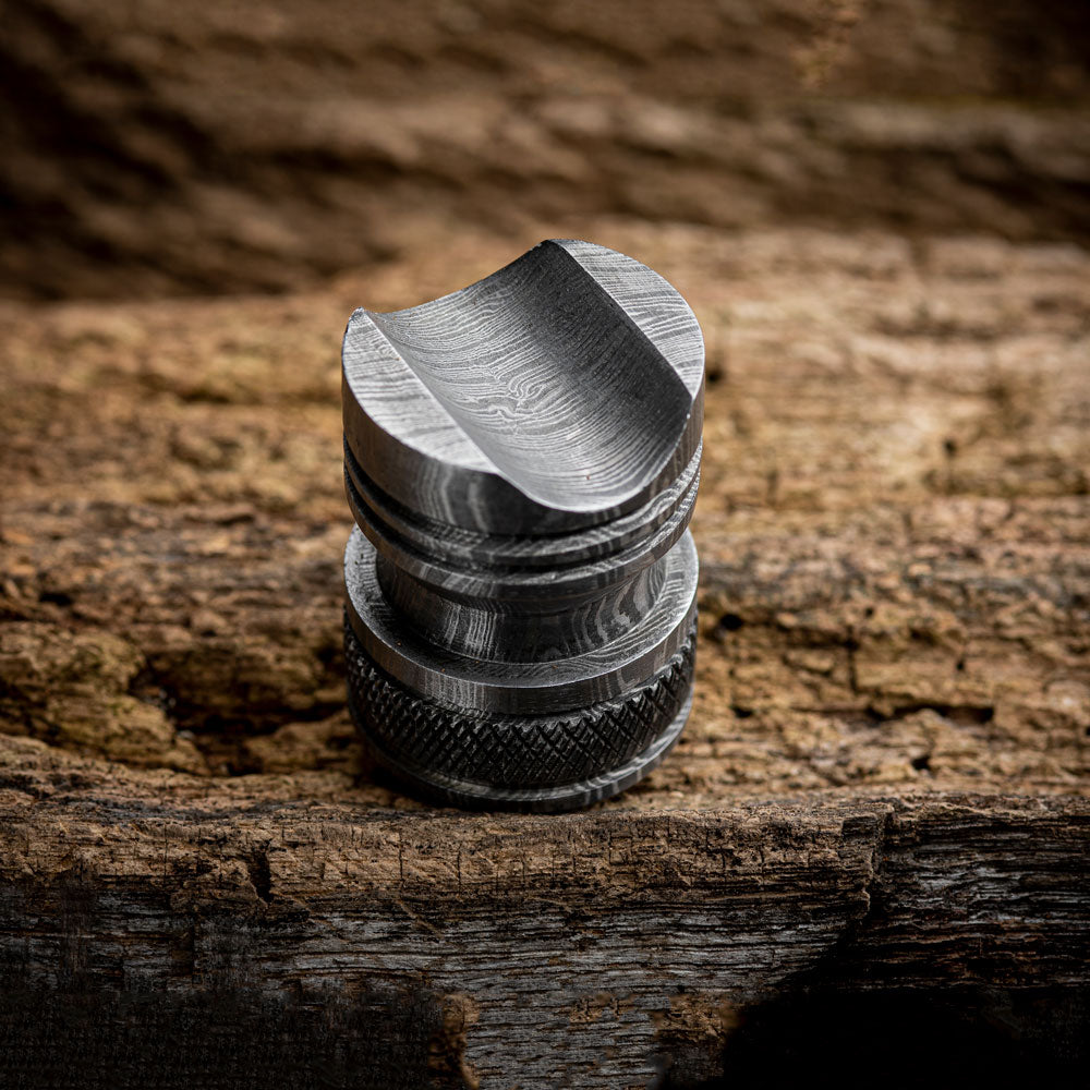 Cigar Stand | Unique Christmas Gift for Dad | Damascus – Old World Steel