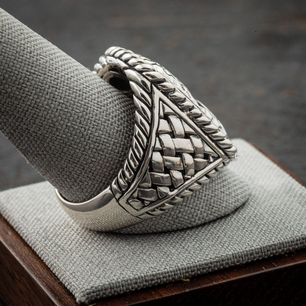 Crusader Cross Ring | Vintage Gifts For Men | Old World Steel