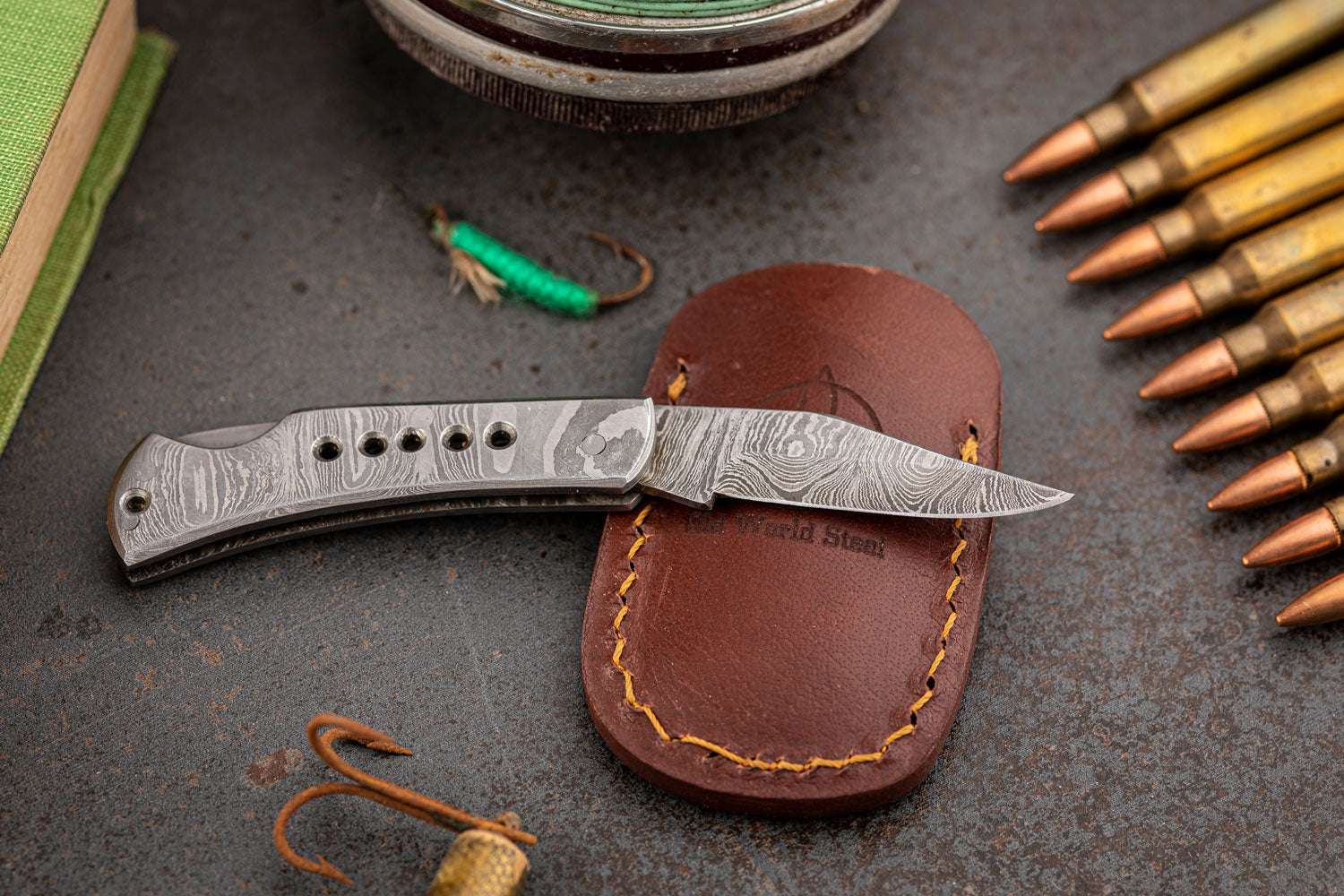 Executive Gentlemen's Knife - Damascus – Old World Steel