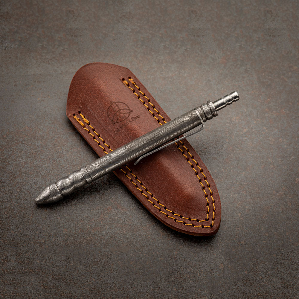 Stroke of Genius - Pen - Twist Out | Old World Steel