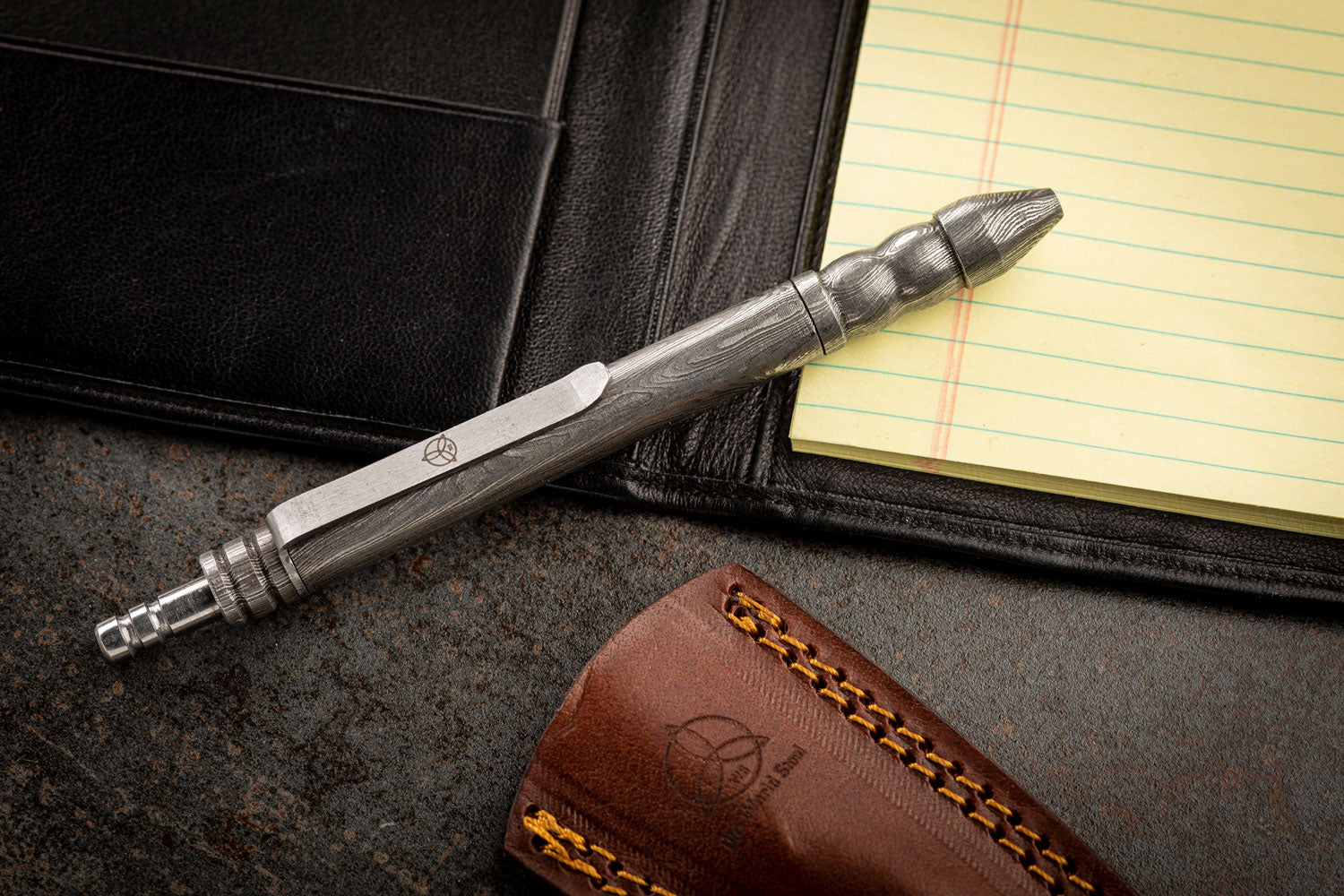 Stroke of Genius - Pen - Twist Out | Old World Steel
